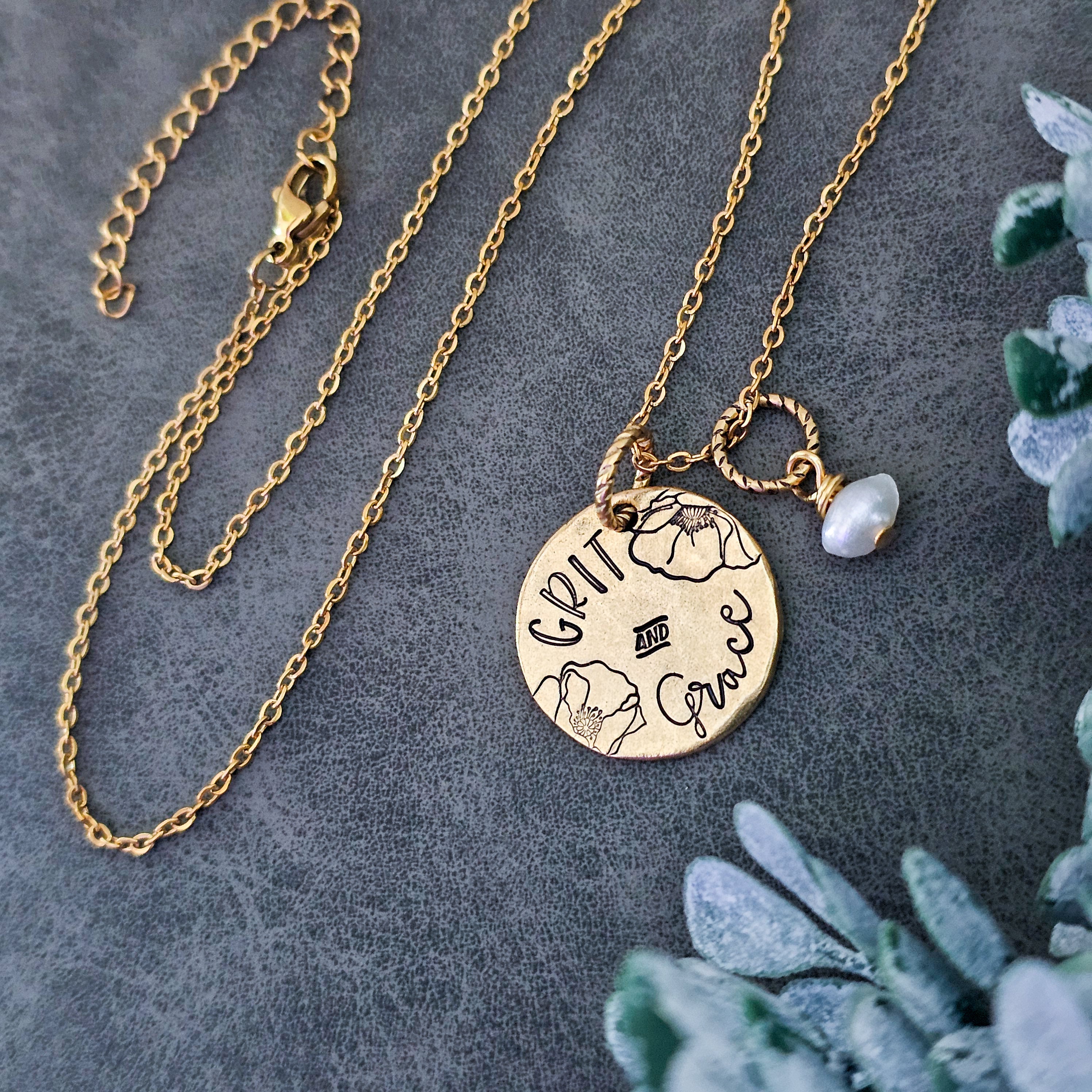 Grit and Grace || Necklaces – Little Blue Bus Jewelry